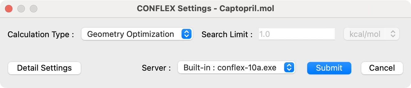 CONFLEX Interface Manual